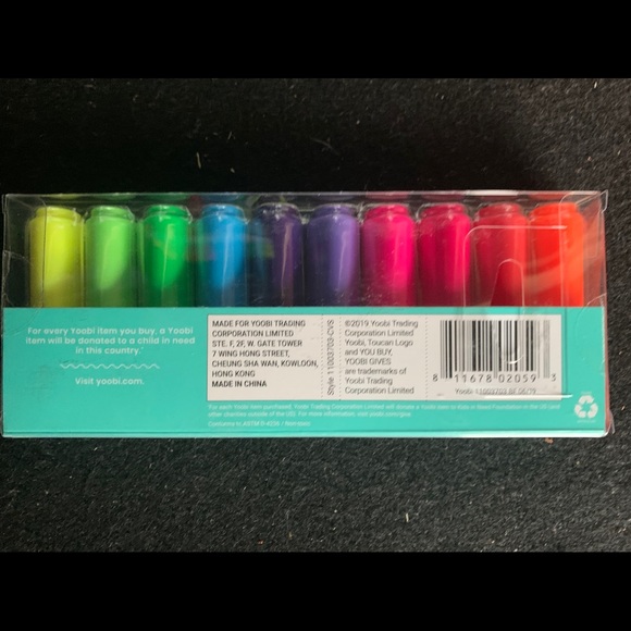 Yoobi | Office | Yoobi Multicolor Mini Highlighters Pack | Poshmark